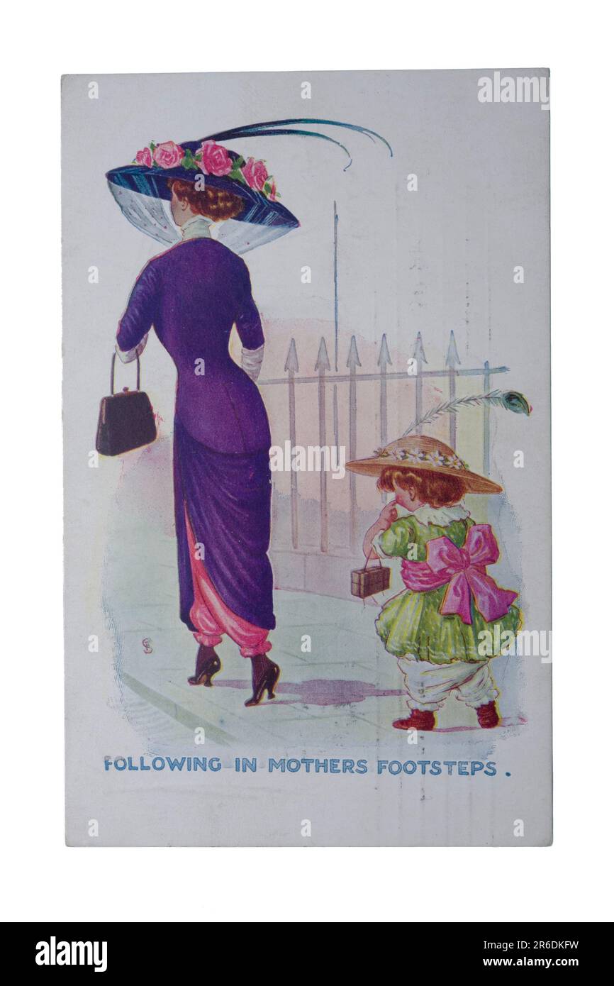 Edwardian postcard hi-res stock photography and images - Alamy