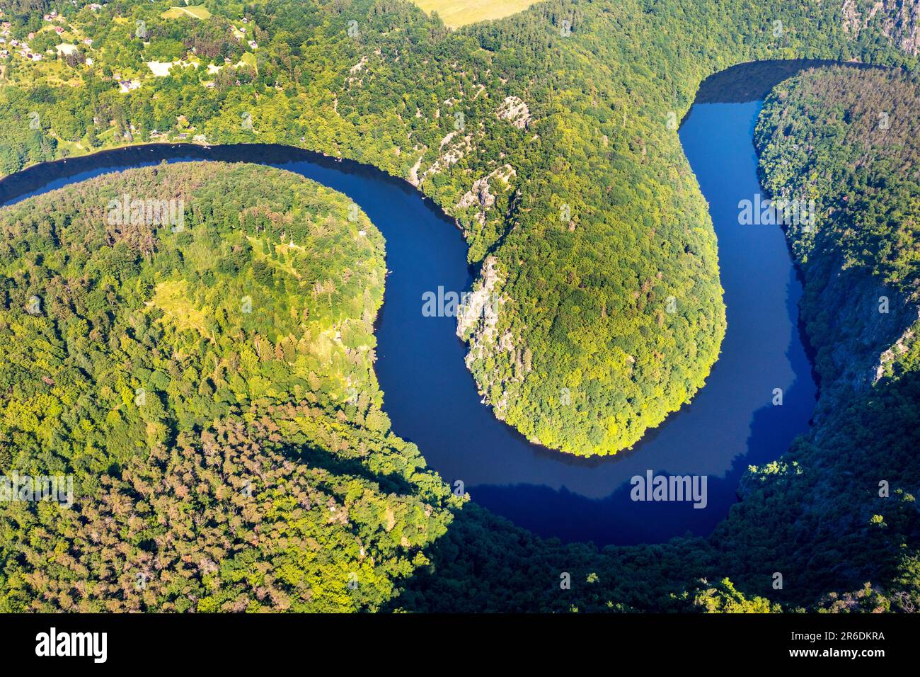 vyhlidka Maj, Stechovicka prehrada, Svatojanske proudy, Ceska republika ...