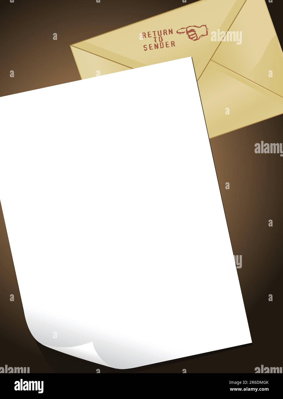Empty envelopes Stock Vector Images - Alamy