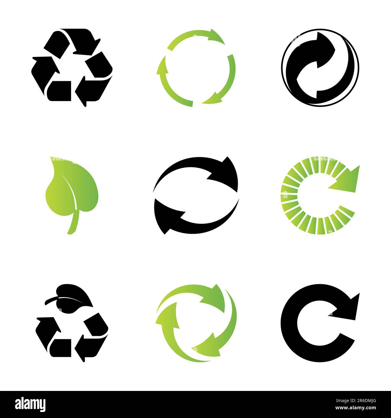 Vector set of environmental / recycling icons Stock Vector Image & Art ...
