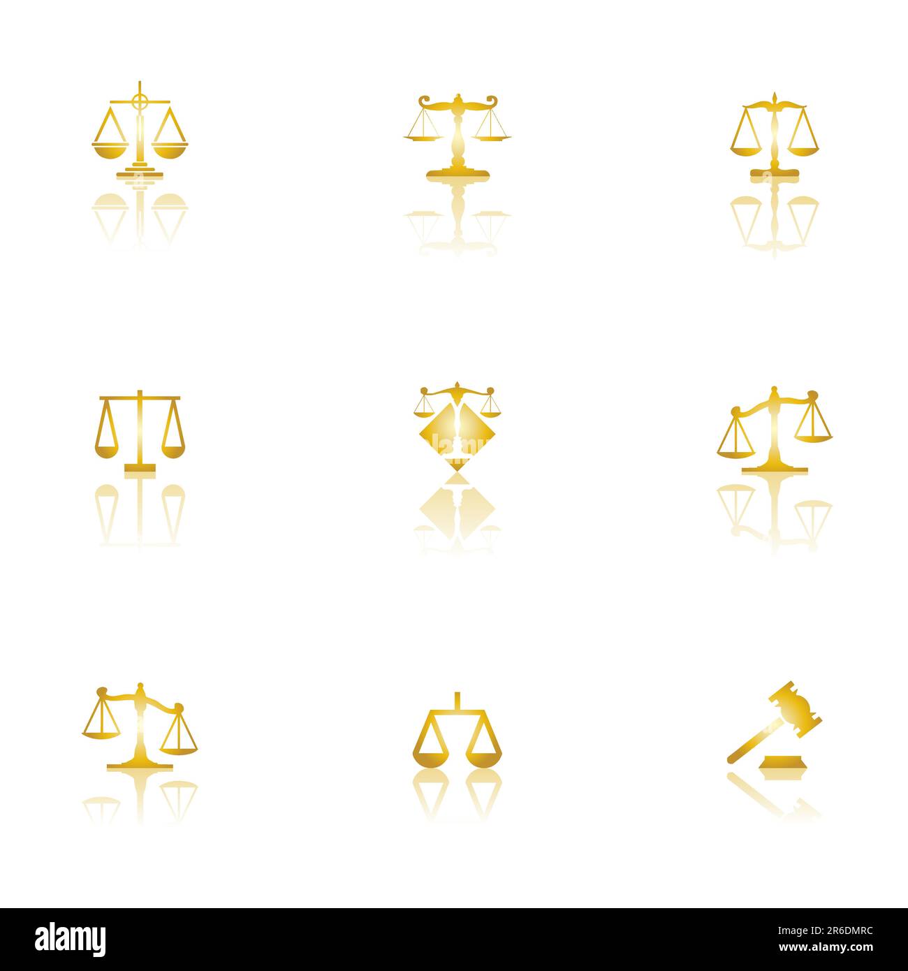Vector illustration of justice scales Stock Vector Image & Art - Alamy
