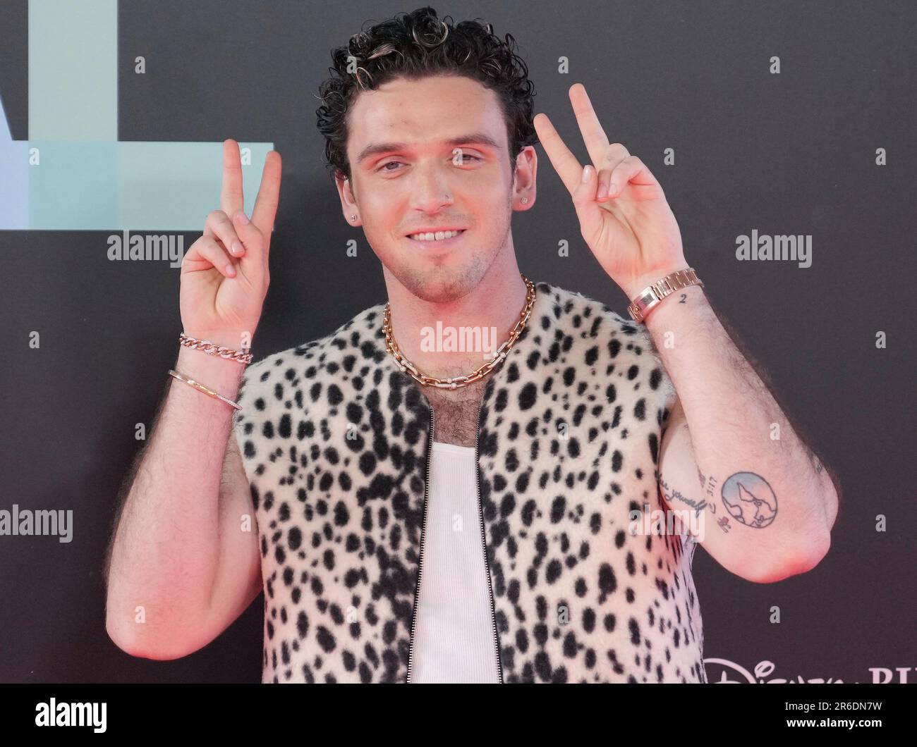 Los Angeles, USA. 08th June, 2023. LAUV arrives at the Disney Pixar's ...