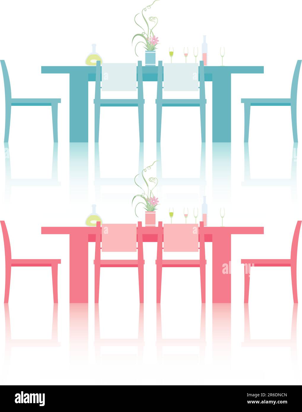 Design table Stock Vector Images - Alamy