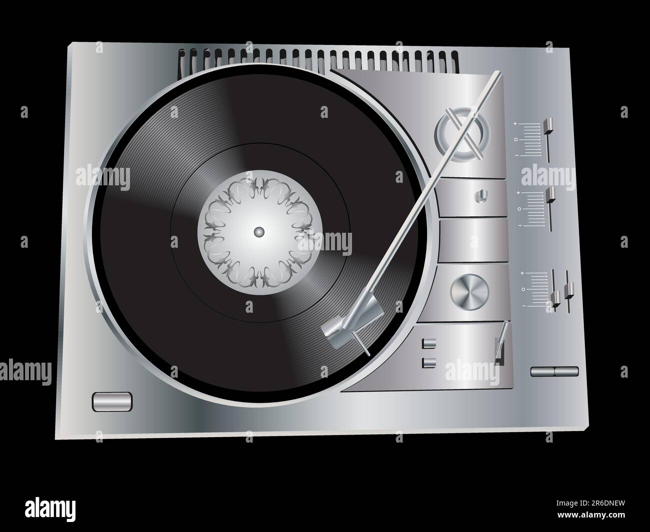 Turntable Needle Vector