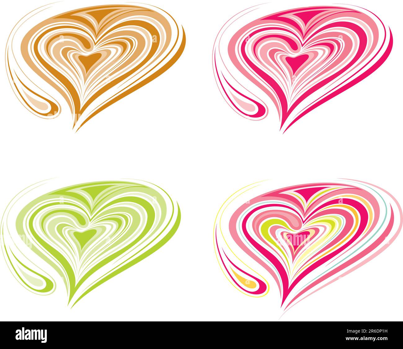 Heart graphics design Stock Vector Images - Alamy