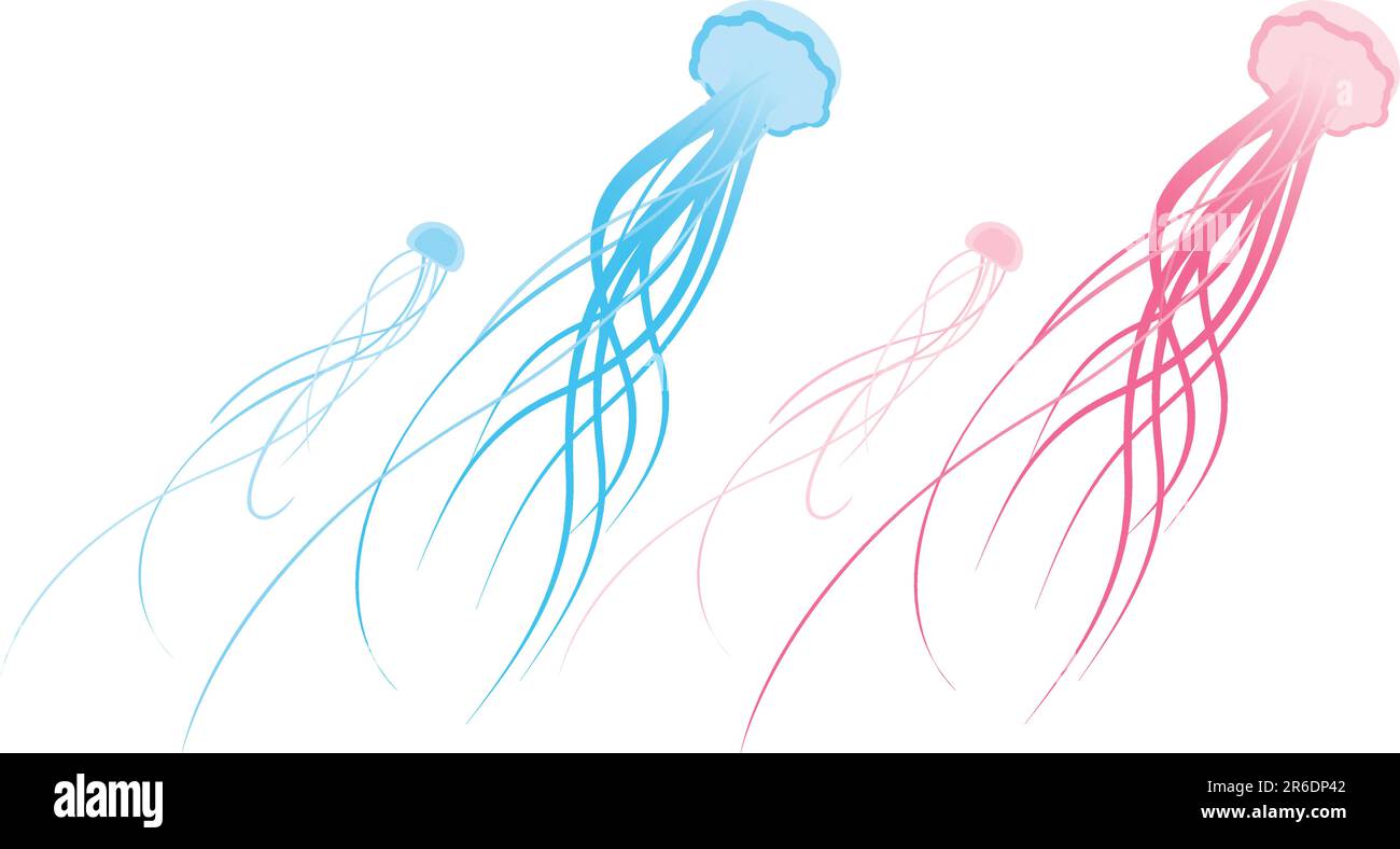 jellyfish pattern design Stock Vector Image & Art - Alamy