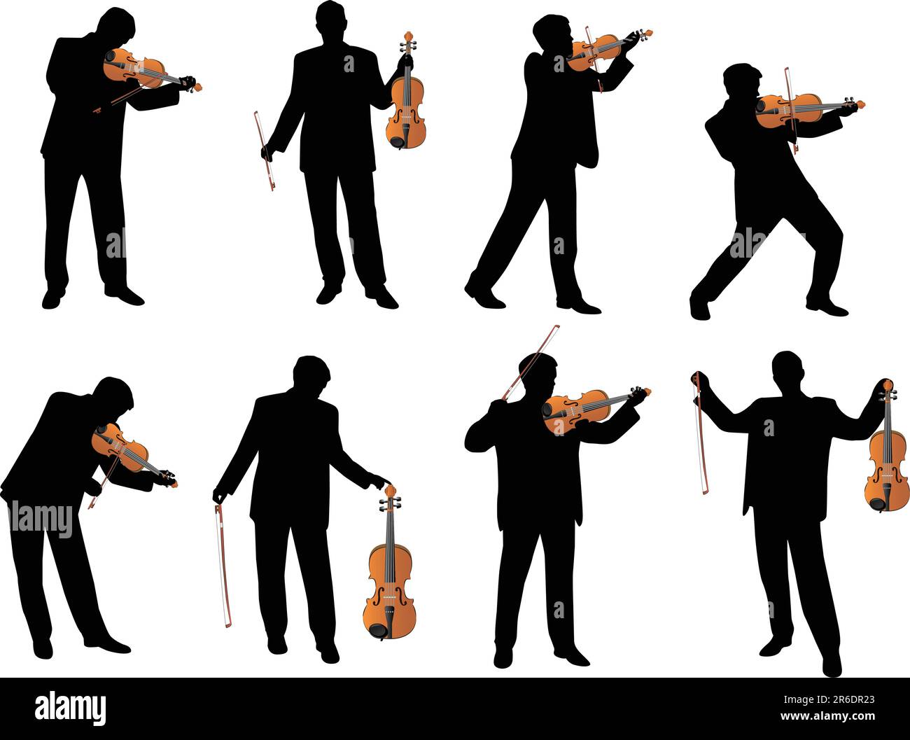 Tour silhouette Cut Out Stock Images & Pictures - Alamy