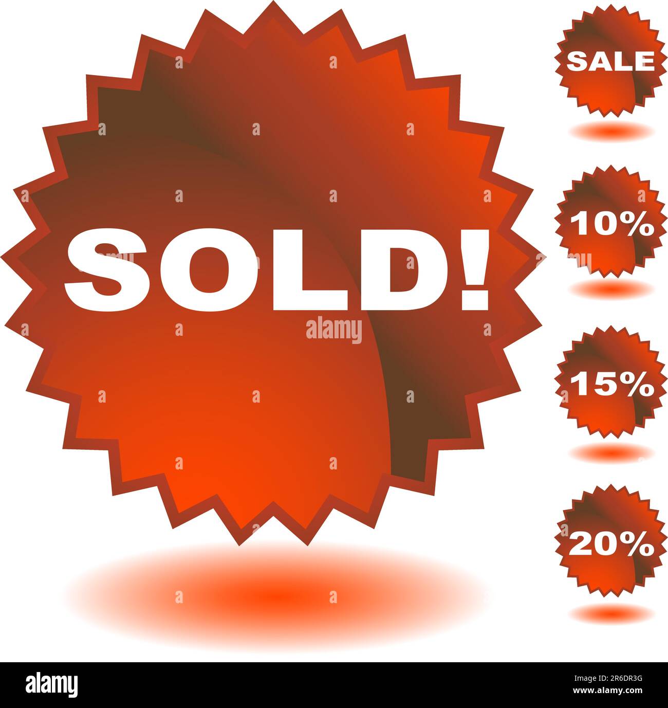 For sale sold Stock Vector Images - Alamy