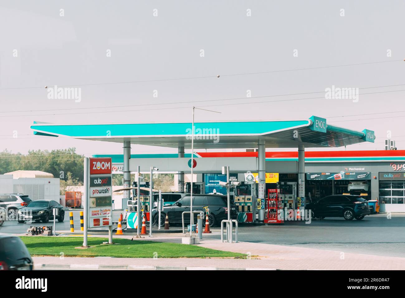 Enoc gas station hi-res stock photography and images - Alamy