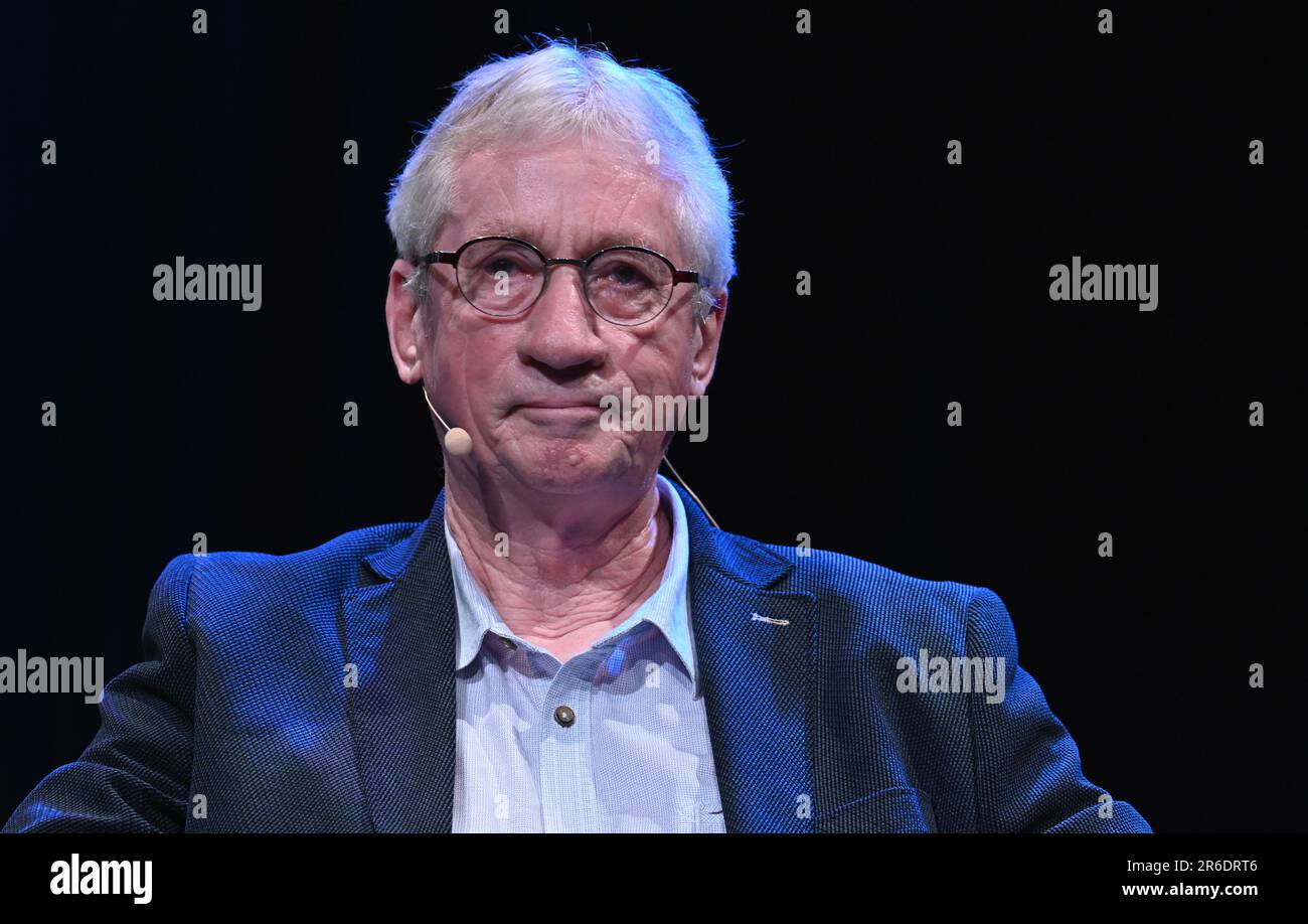 Cologne, Germany. 08th June, 2023. Primate researcher Frans de Waal ...