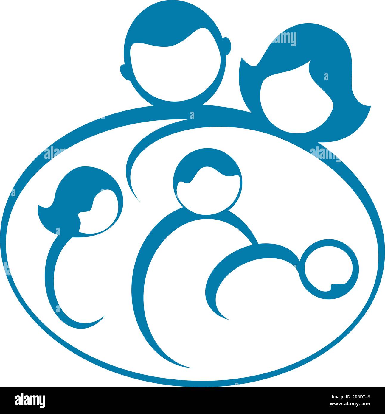 Artistic image of a family logo Stock Vector Image & Art - Alamy