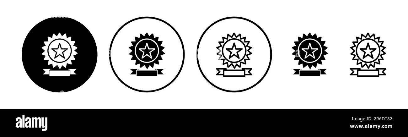 Achieve icon vector. medal icon vector. award. Certificate Stock Vector ...