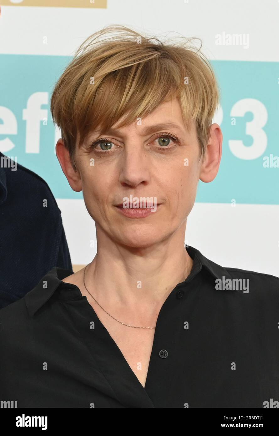 Cologne, Germany. 06th June, 2023. Actress Katharina Schmalenberg comes ...