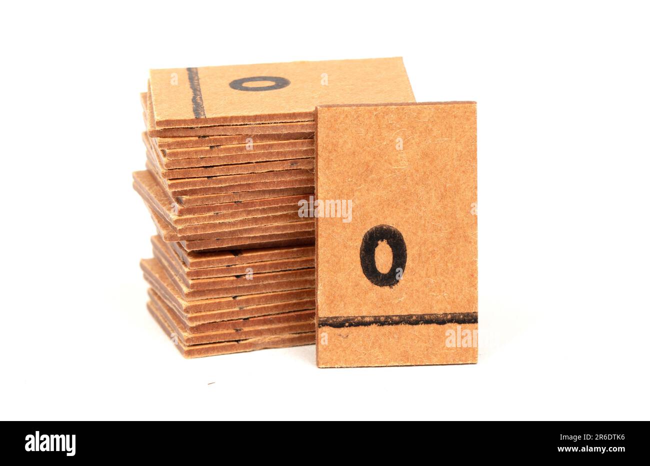 Stack of letters from a very old letterbox used to teach children - The ...