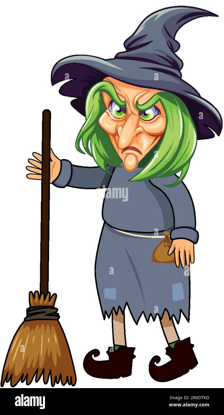 Old Witch Cartoon