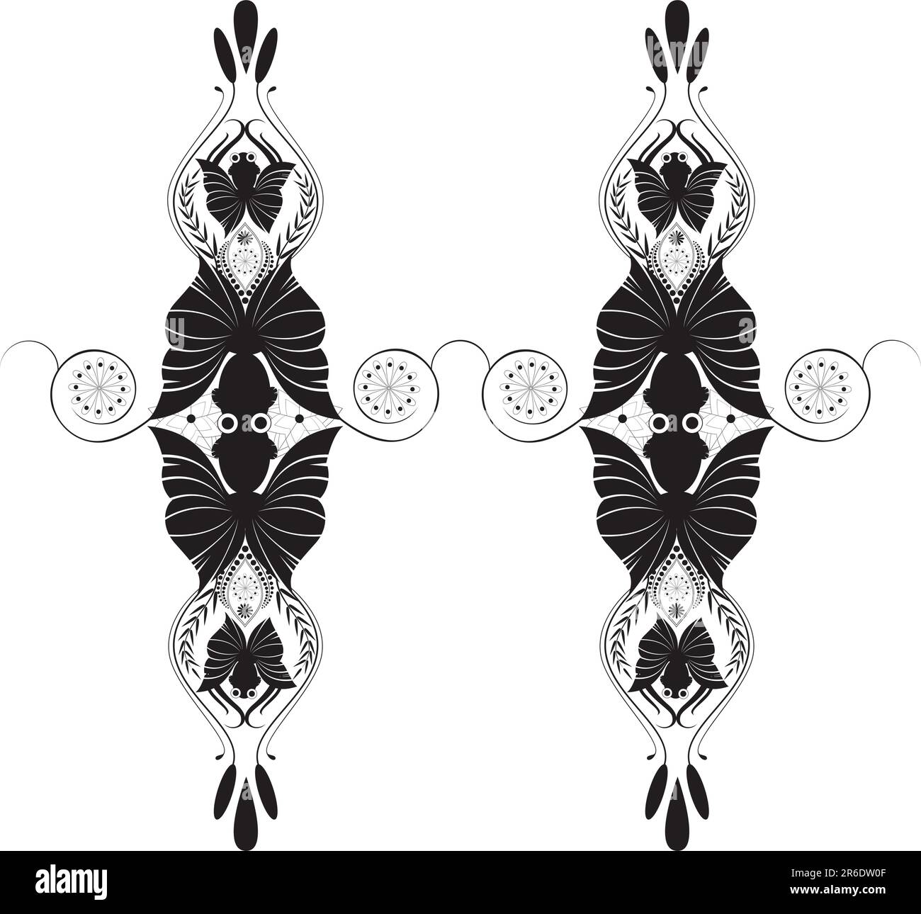 funky fish theme pattern design Stock Vector Image & Art - Alamy