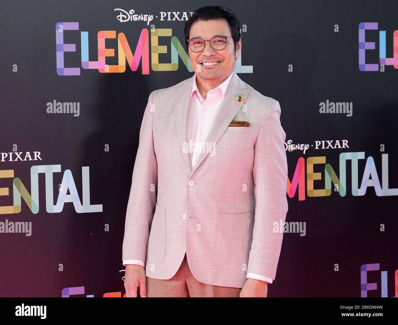 Los Angeles, USA. 08th June, 2023. Ronnie del Carmen arrives at the ...