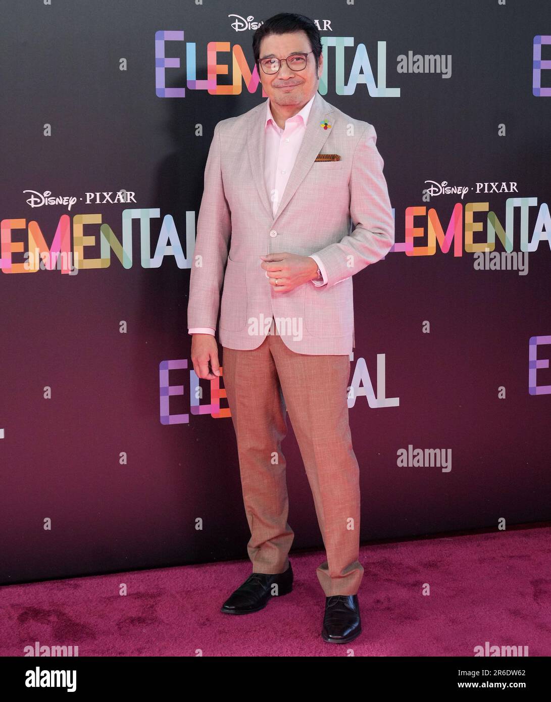 Los Angeles, USA. 08th June, 2023. Ronnie del Carmen arrives at the ...