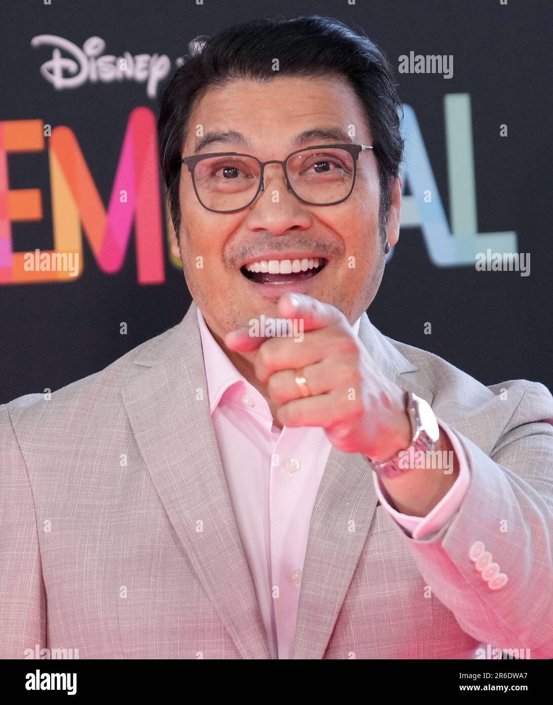 Los Angeles, USA. 08th June, 2023. Ronnie del Carmen arrives at the ...