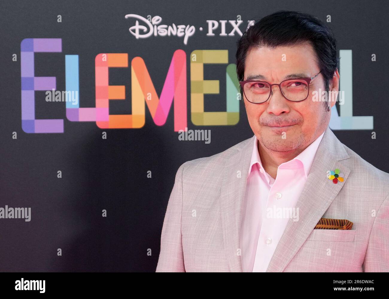 Los Angeles, USA. 08th June, 2023. Ronnie del Carmen arrives at the ...