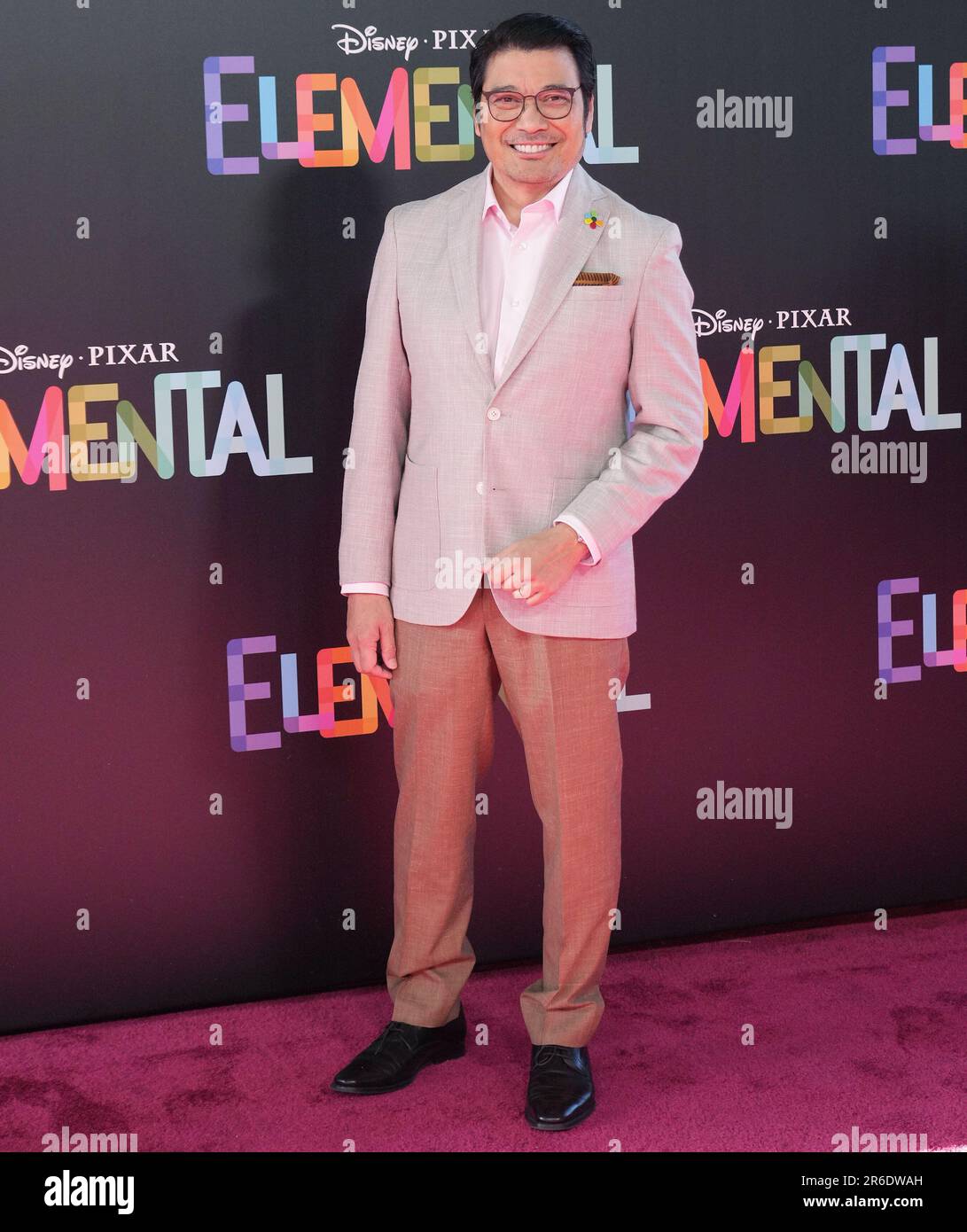 Los Angeles, USA. 08th June, 2023. Ronnie del Carmen arrives at the ...