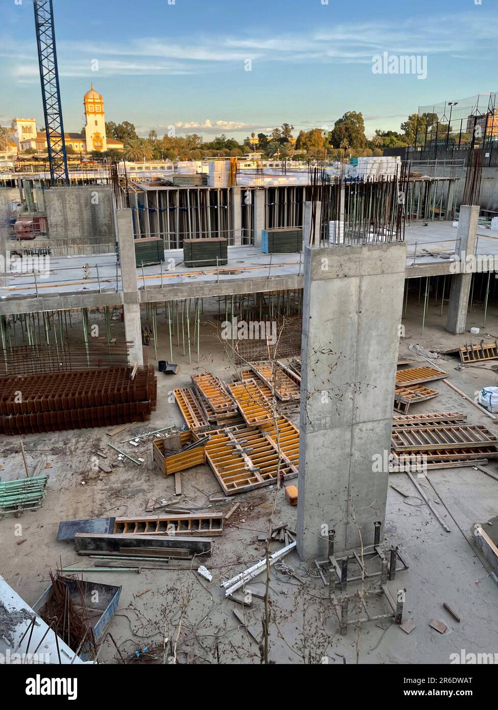 Scaffolding ladder beams hi-res stock photography and images - Alamy