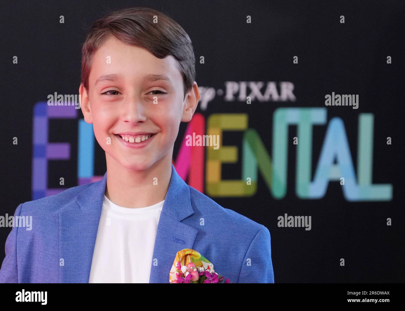 Los Angeles, USA. 08th June, 2023. Mason Wertheimer arrives at the ...