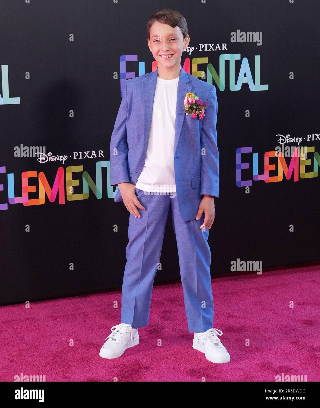 Los Angeles, USA. 08th June, 2023. Mason Wertheimer arrives at the ...