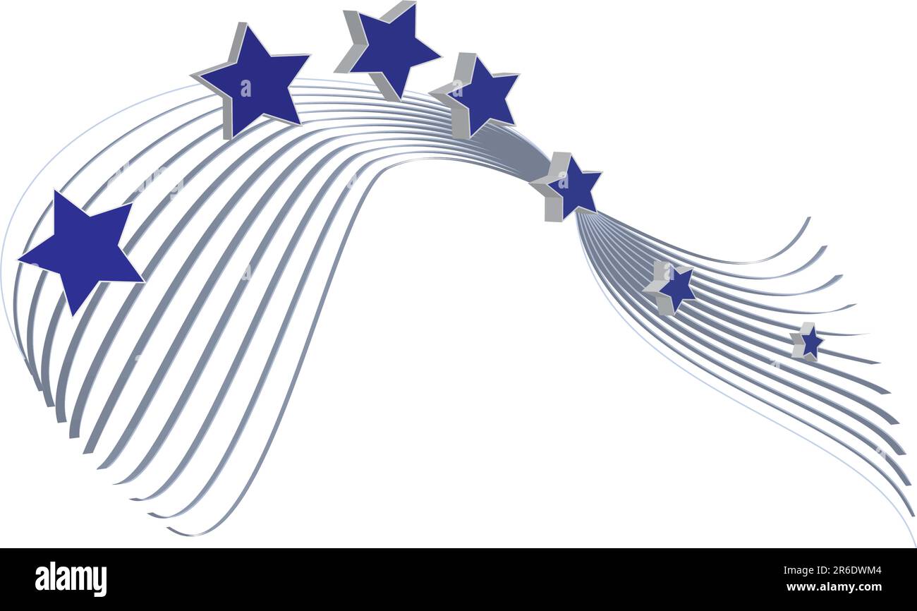 Star lines Stock Vector Images - Alamy