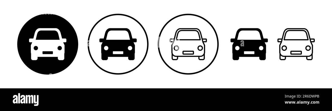 Car icon vector. Car sign. sedan Stock Vector Image & Art - Alamy