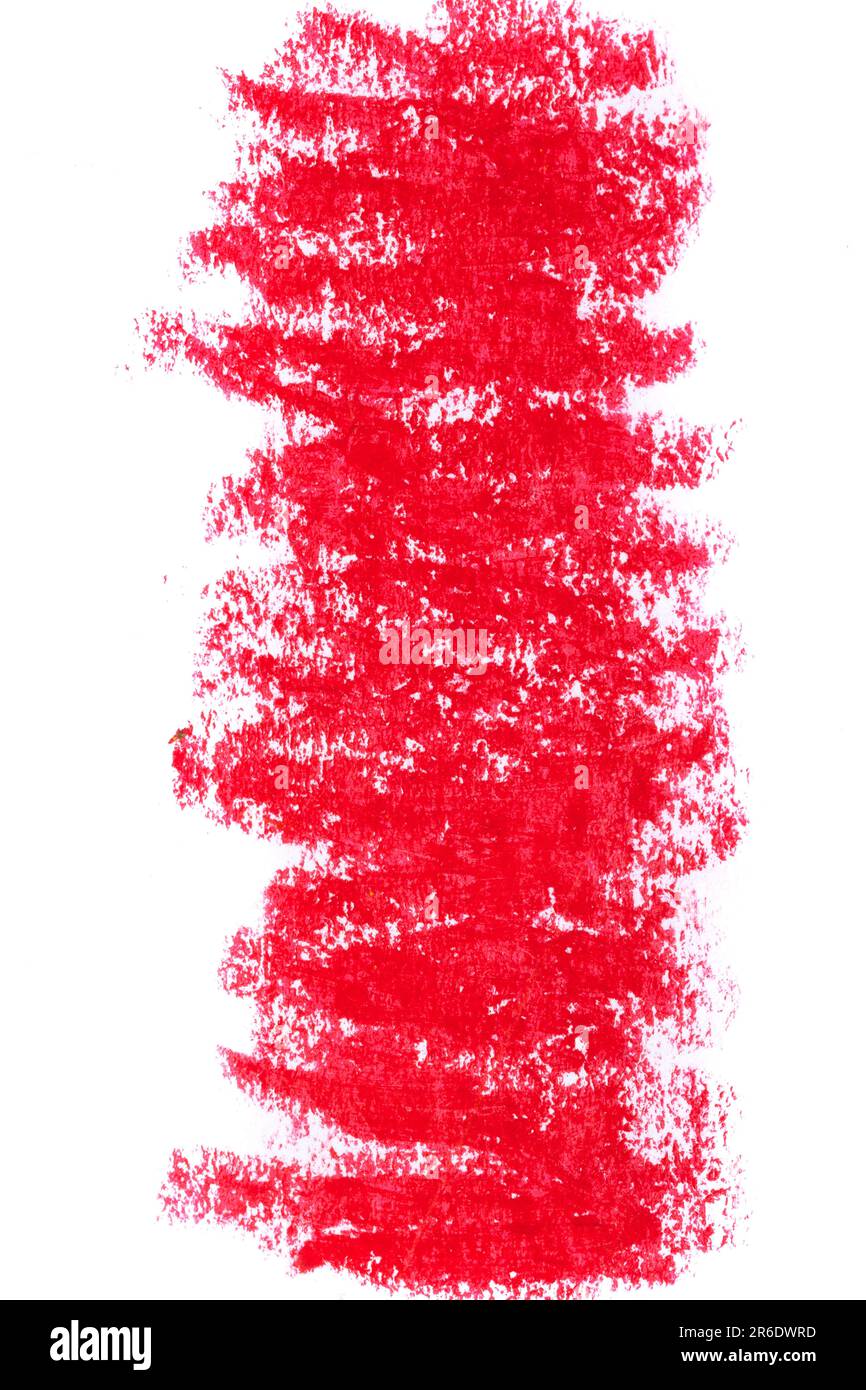 colored pencil strokes isolated on white background Stock Photo - Alamy