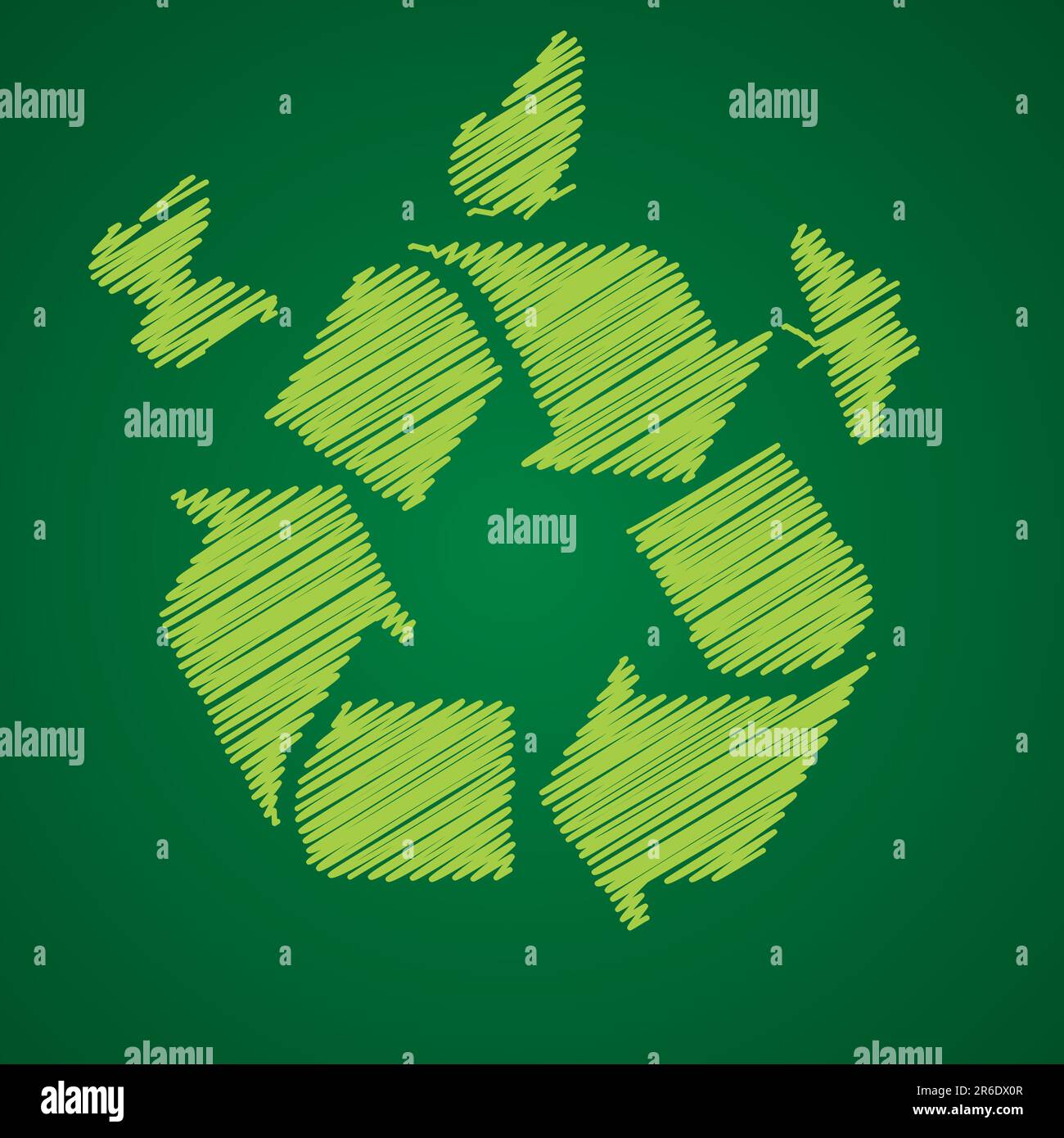 Recycle symbol fully editable vector illustration Stock Vector Image ...