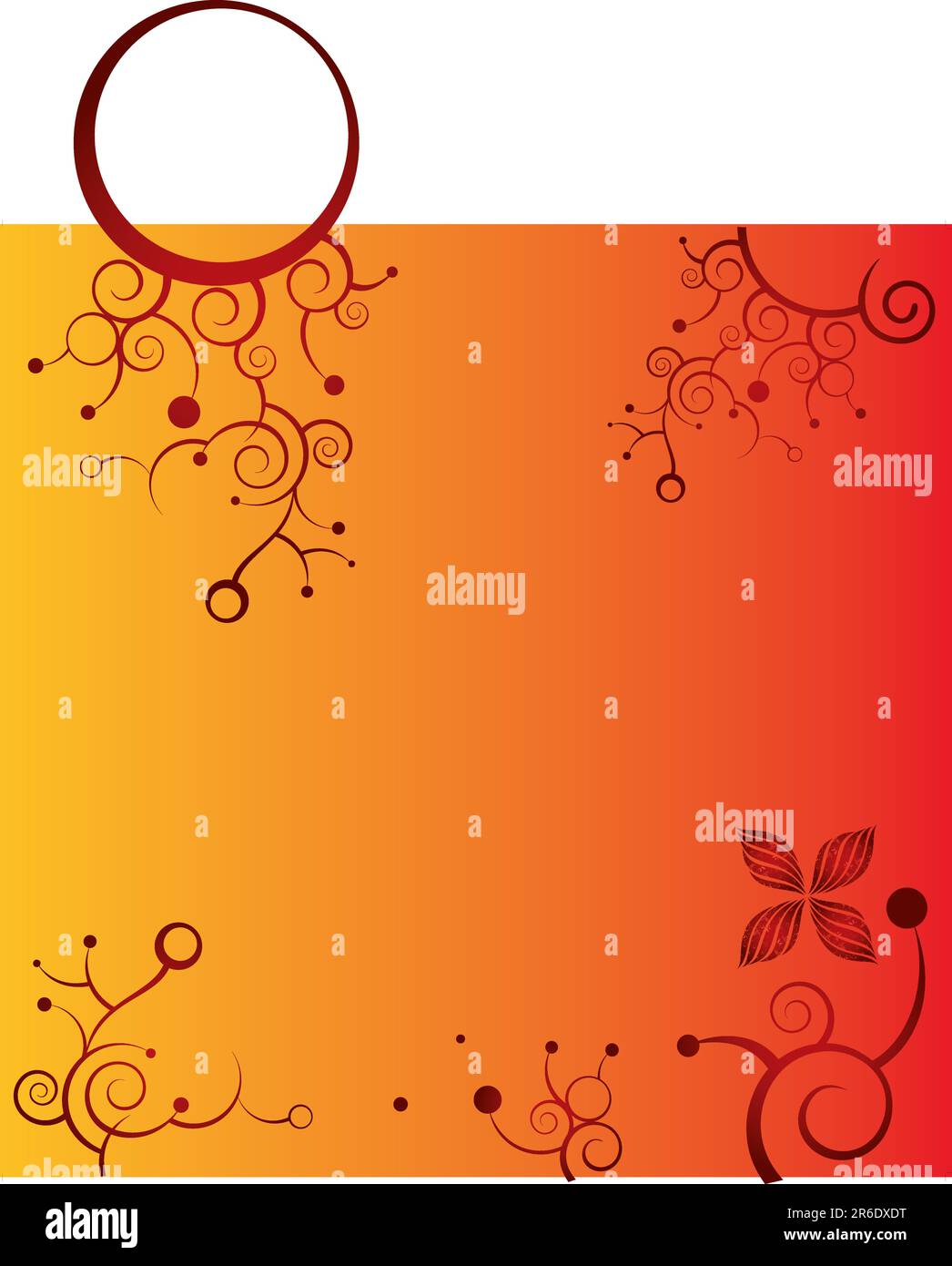 organic decorative flower vector background Stock Vector Image & Art ...