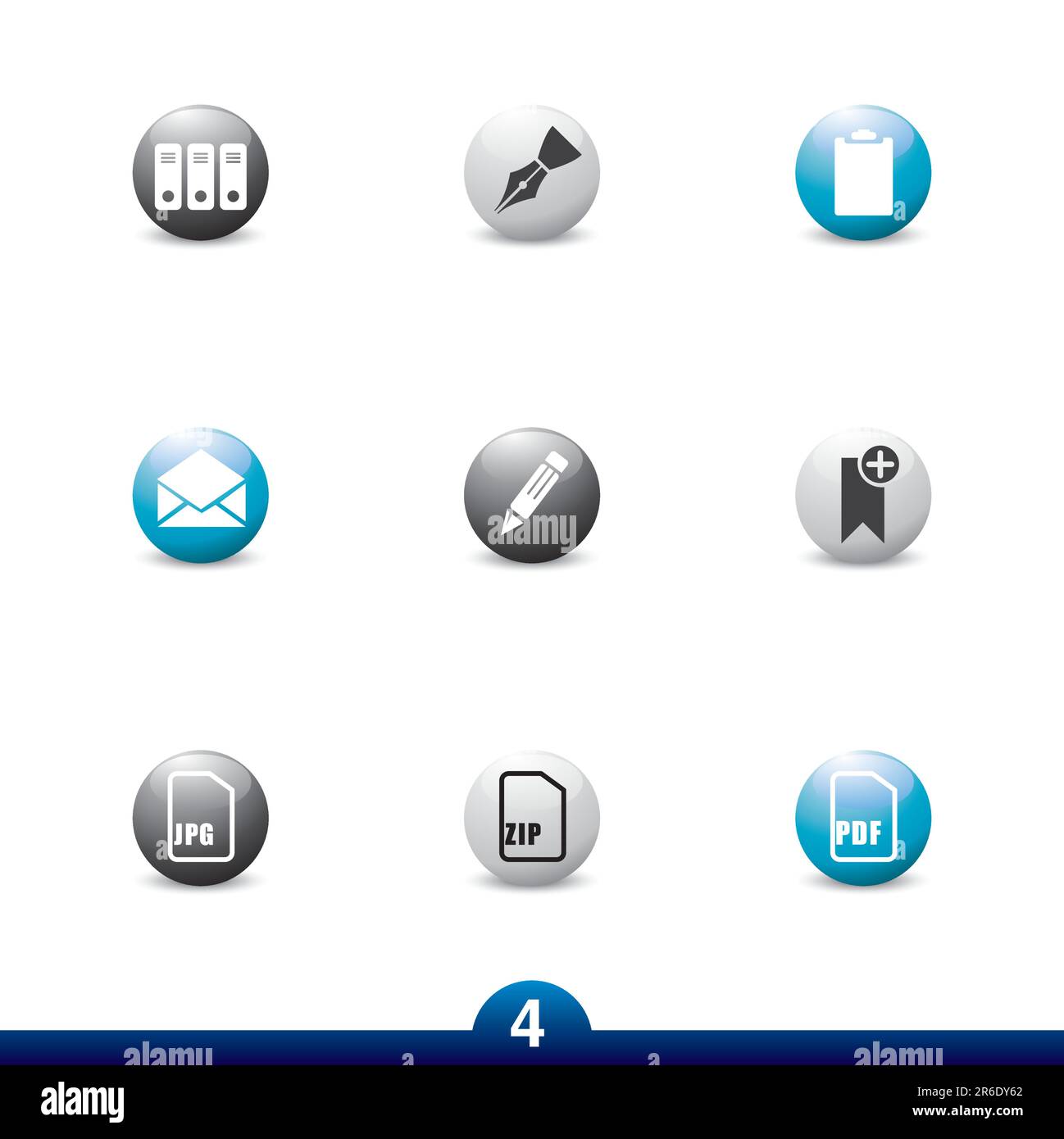 Symbol a documents Stock Vector Images - Alamy