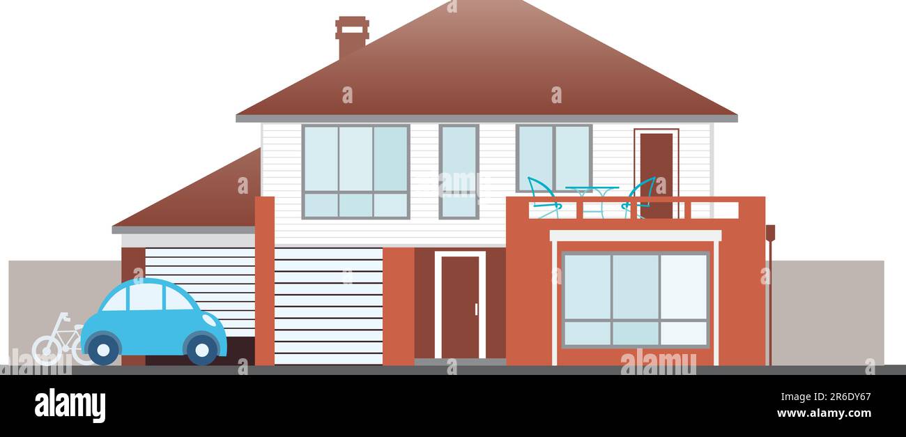 modern house pattern design Stock Vector Image & Art - Alamy