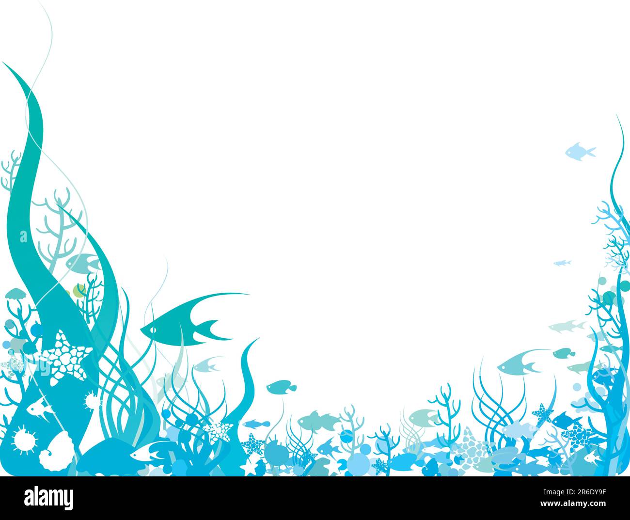 Ocean frame graphic hi-res stock photography and images - Alamy