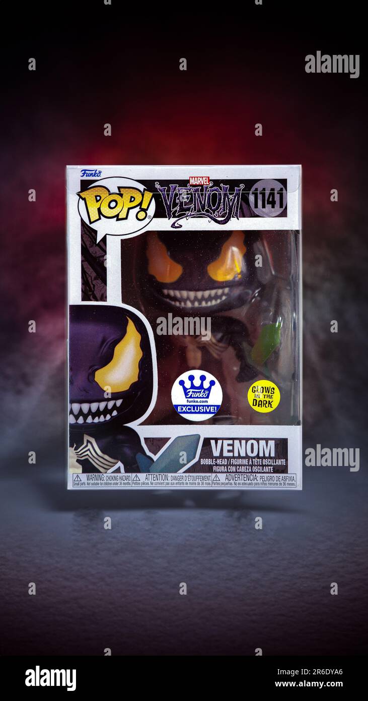 Venom in box hi-res stock photography and images - Alamy