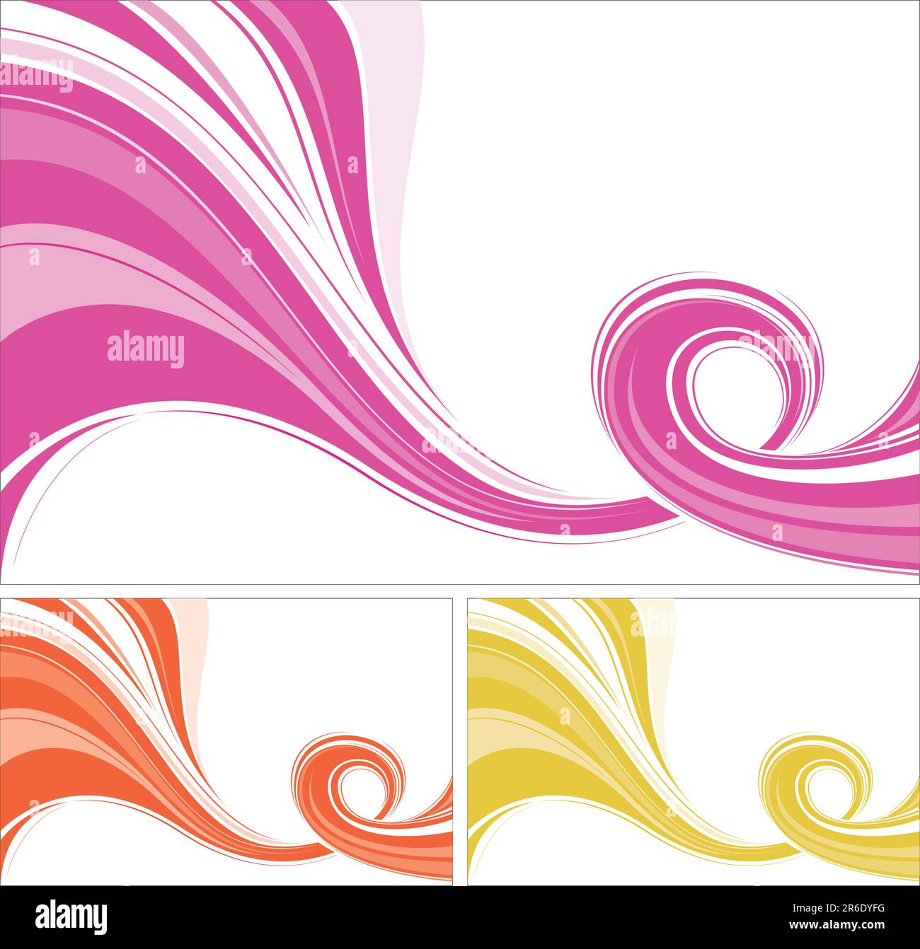 flowing colour stripe pattern design background Stock Vector Image ...