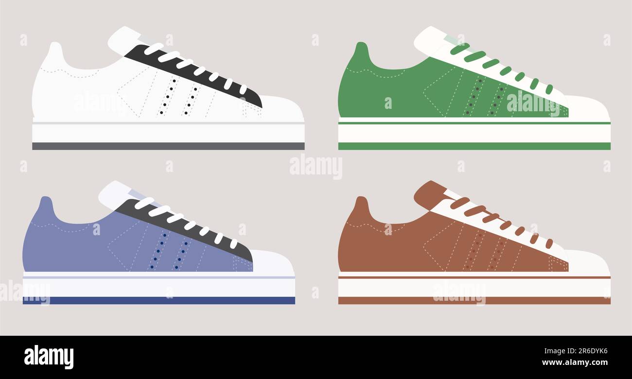 two version shoes pattern design Stock Vector Image & Art - Alamy