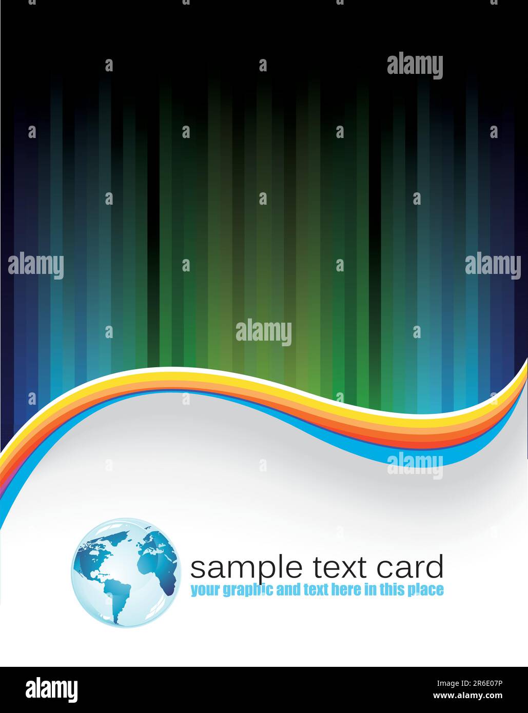 Colorful Abstract Background for Business Flyer Stock Vector Image ...