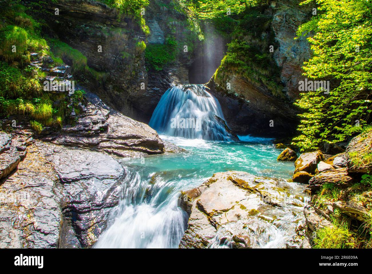 Reichenbach Falls, Bernese Oberland, Switzerland Stock Photo - Alamy