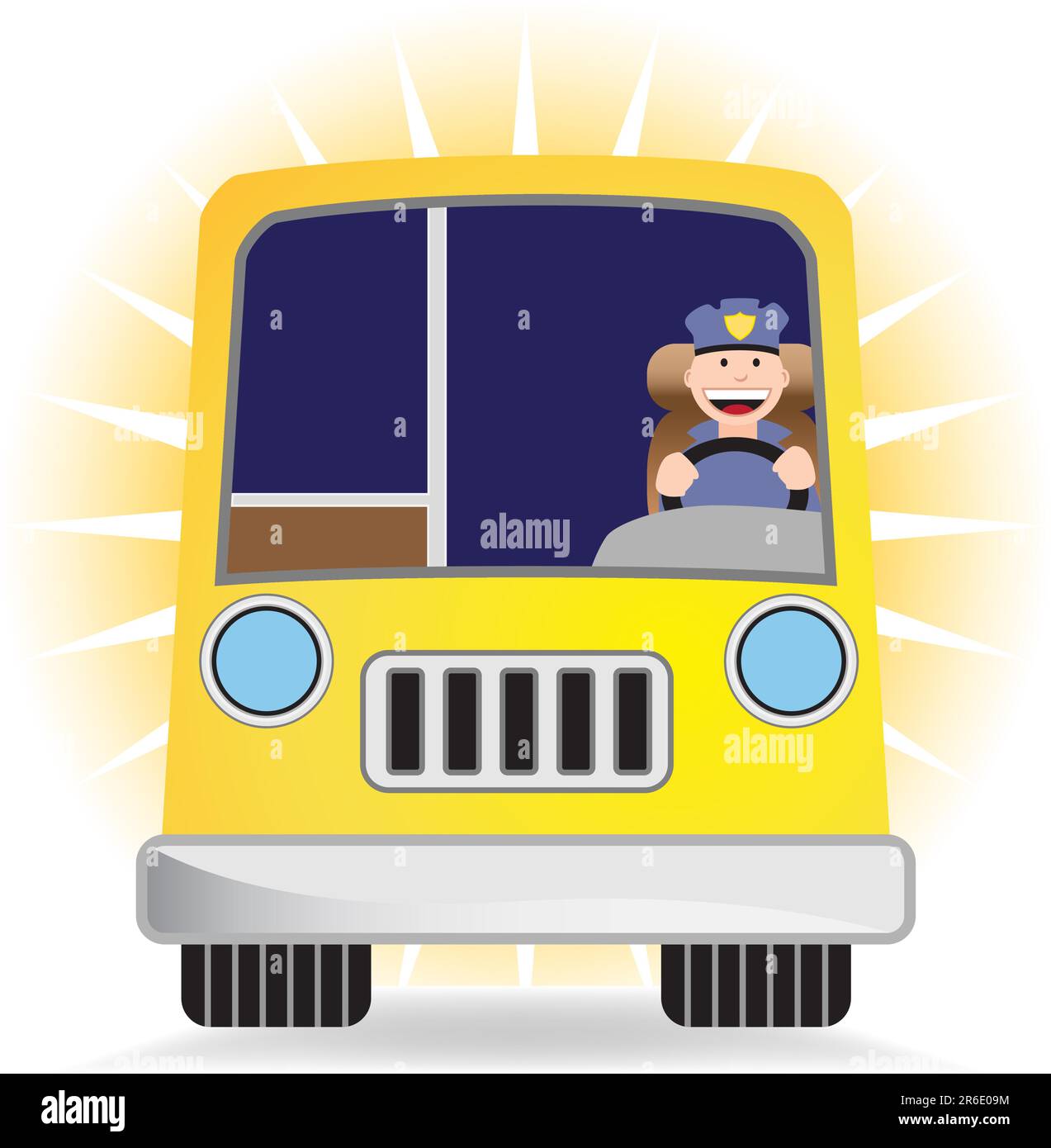 Happy commuter Stock Vector Images - Alamy