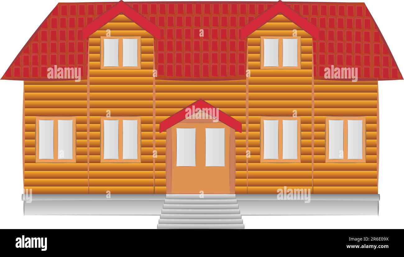 Simple house illustration Stock Vector Image & Art - Alamy