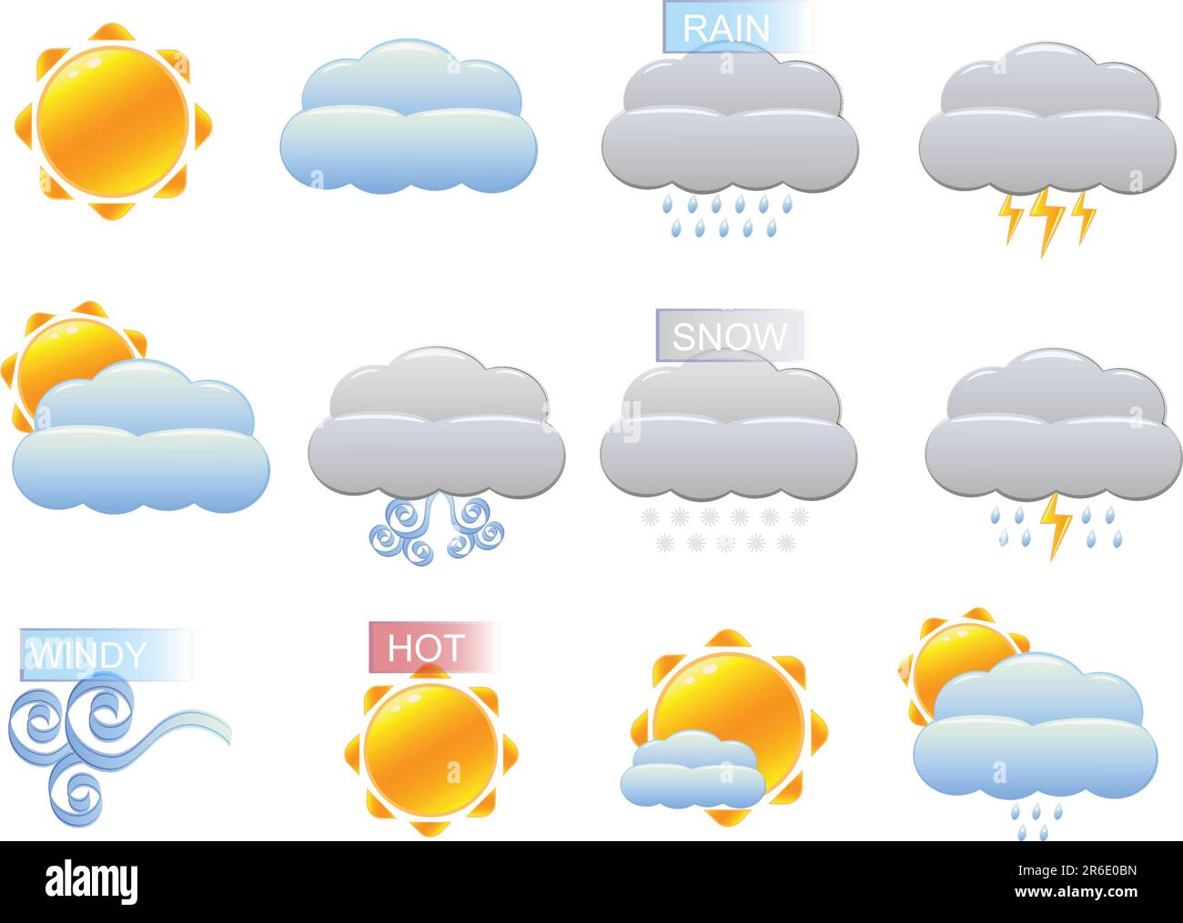 Overcast humid weather Cut Out Stock Images & Pictures - Alamy