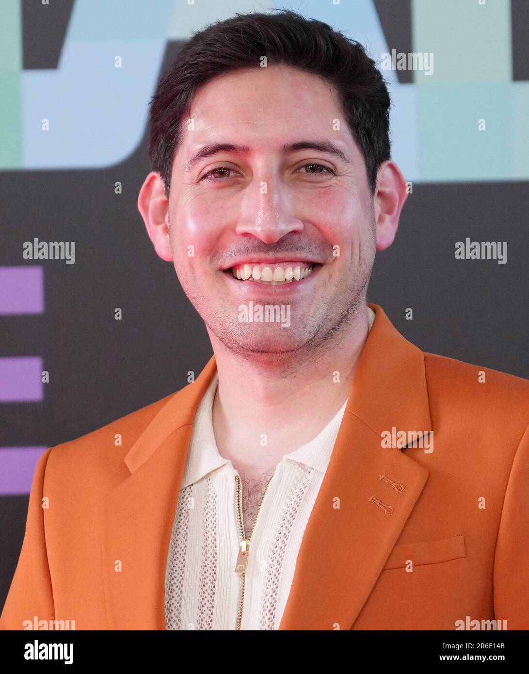 Los Angeles, USA. 08th June, 2023. Mike Alfaro arrives at the Disney ...