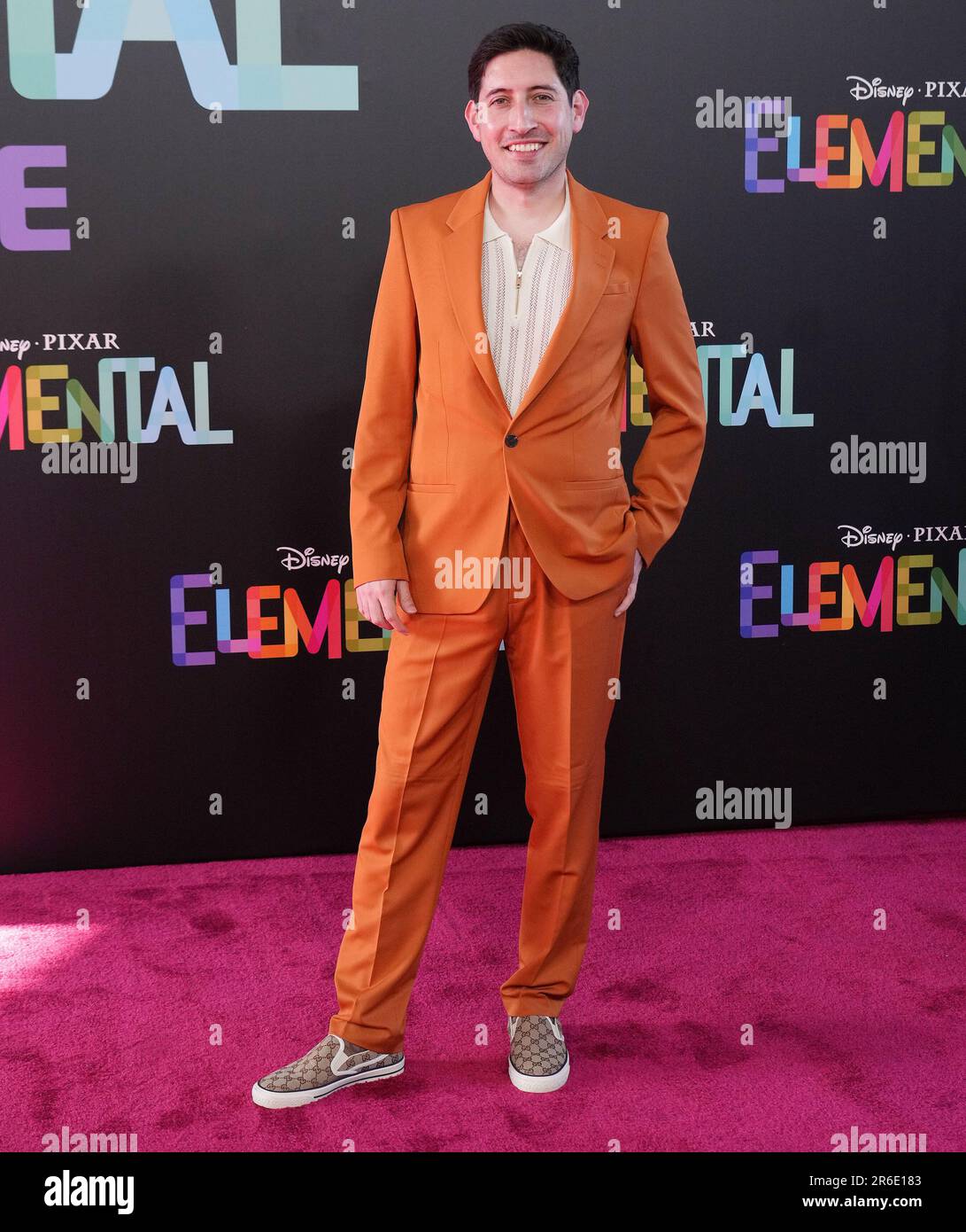 Los Angeles, USA. 08th June, 2023. Mike Alfaro arrives at the Disney ...