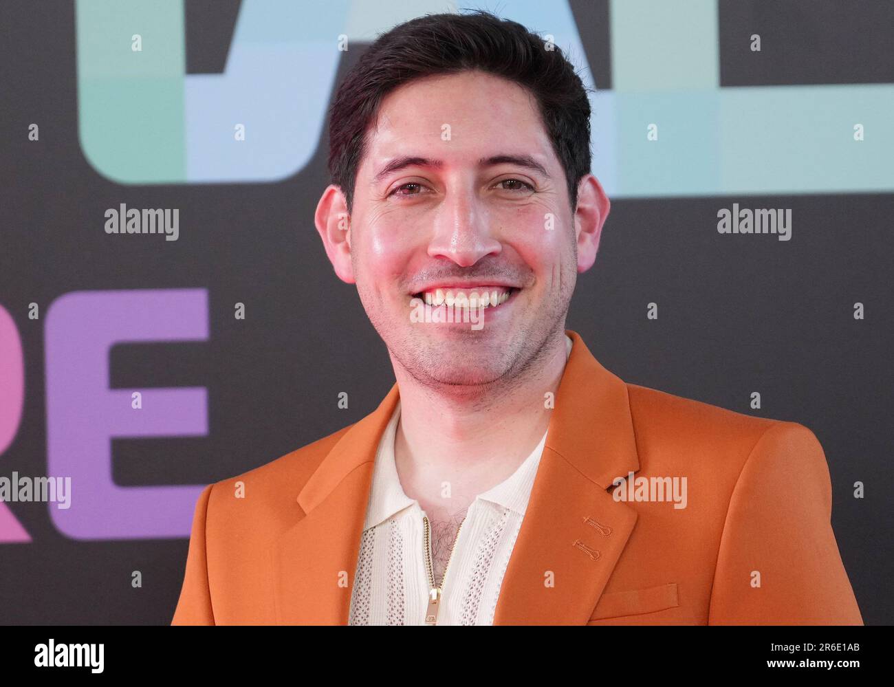 Los Angeles, USA. 08th June, 2023. Mike Alfaro arrives at the Disney ...