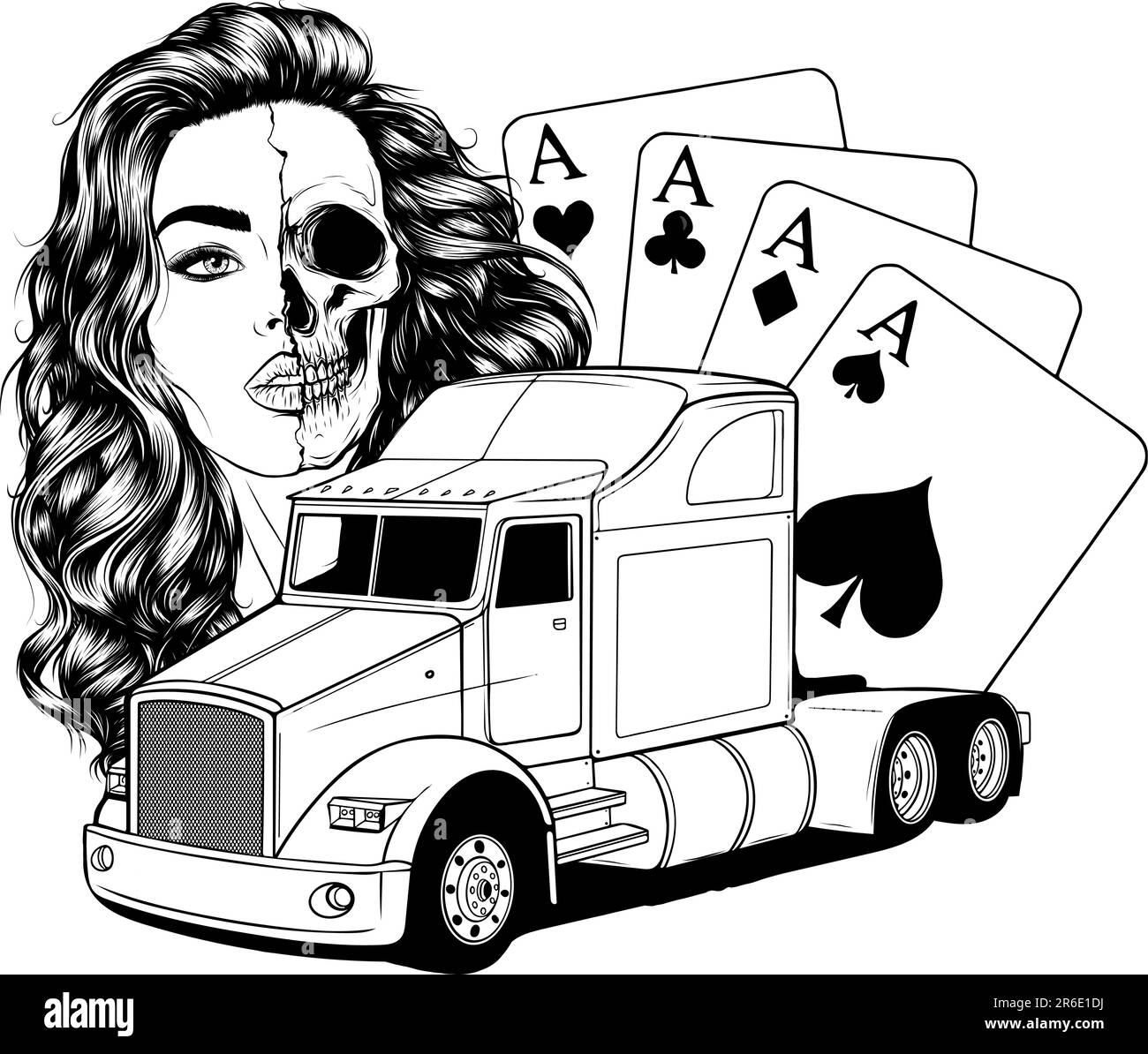 Semi Truck Girls