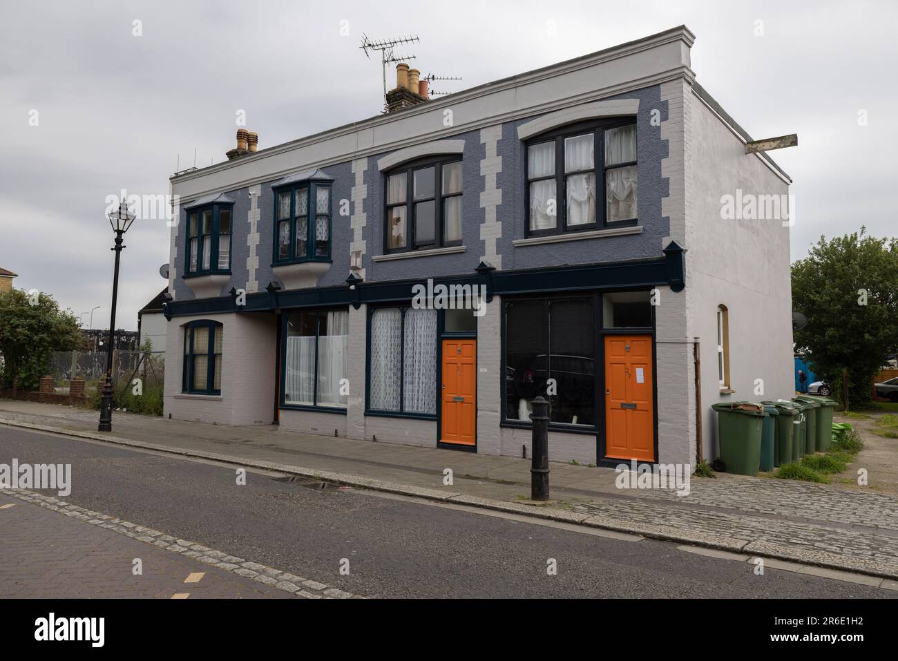 'Bluetown', Sheerness, port town on The Isle of Sheppey, island off the ...