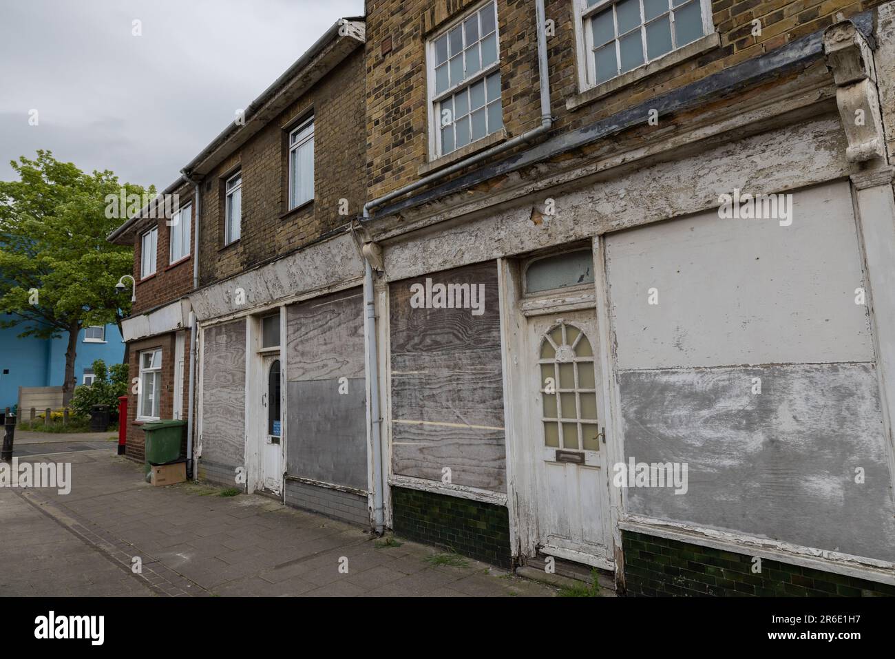 'Bluetown', Sheerness, port town on The Isle of Sheppey, island off the ...